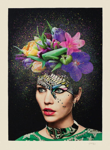 Stardust - A3 Limited Edition Print by Janine Wing. – Oneoffto25.com